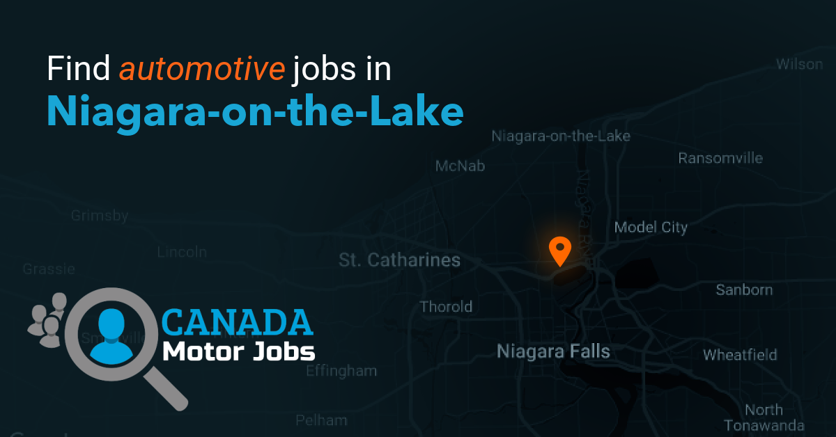 Automotive Jobs in Niagara-on-the-Lake (ON) | Auto Jobs Niagara-on-the ...
