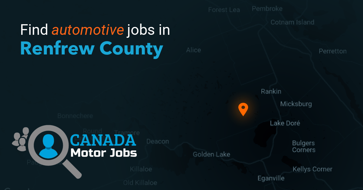 Automobile jobs from $ 0K to $ 120K in Renfrew County (ON)) | Auto Jobs ...